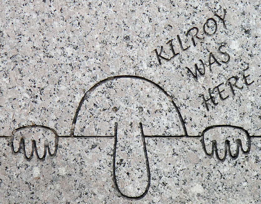 Kilroy Was Here | MG Moving Services
